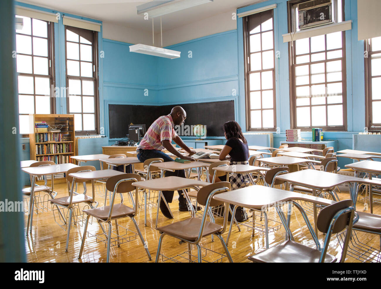 High School Student Classroom Stock Photos & High School Student ...