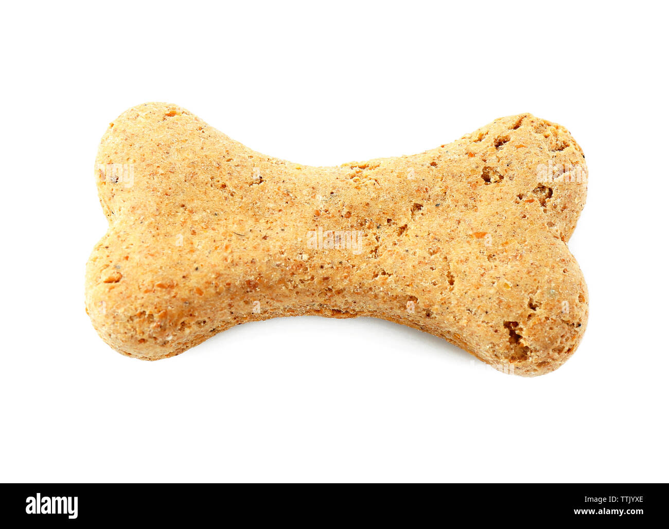 Dog food bone, isolated on white Stock Photo - Alamy