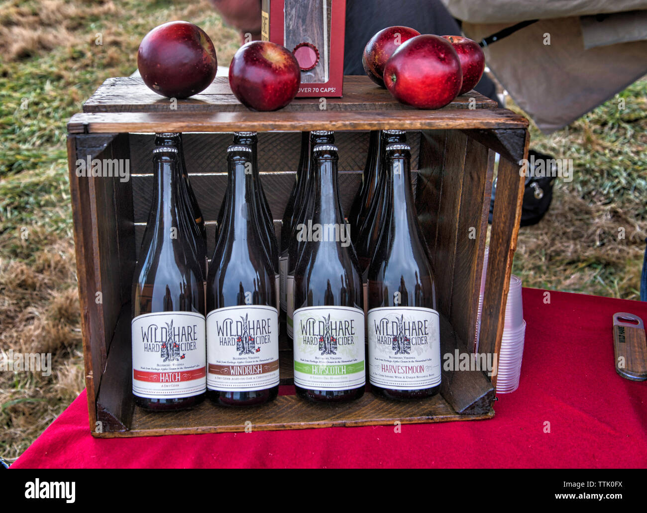 UNITED STATES - December 12, 2015: Snickers Gap Christmas Tree Farm is ...