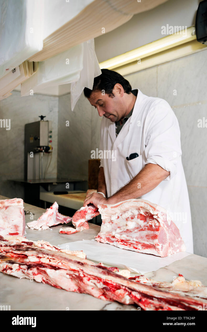 Meat processing factory hi-res stock photography and images - Alamy