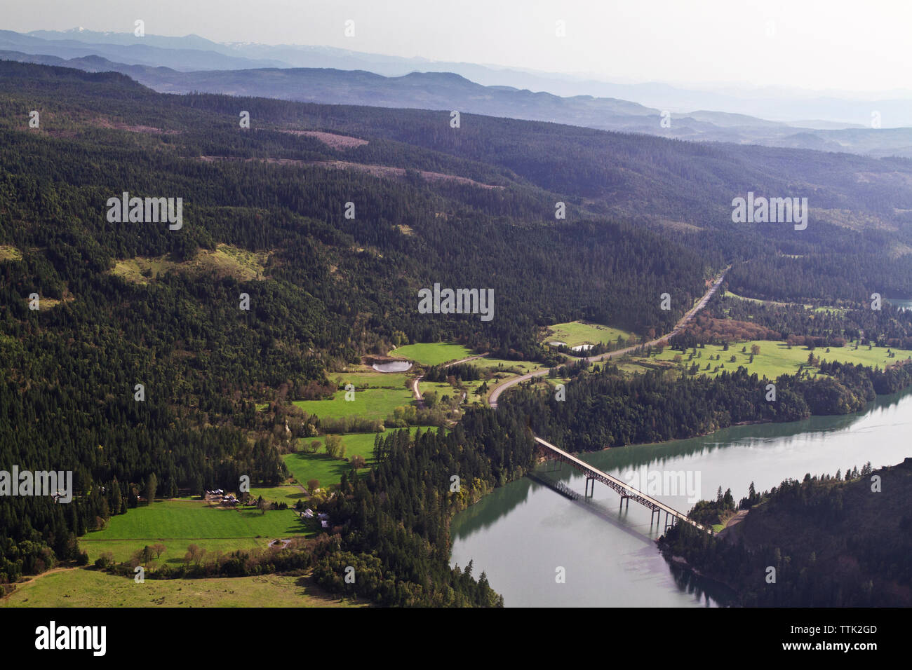 Bridge over river trees architecture hi-res stock photography and ...