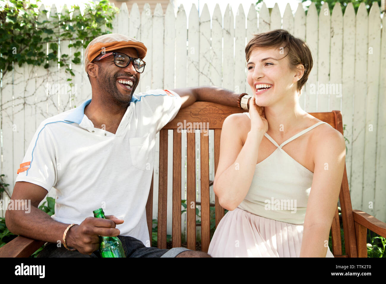 Young man sitting chair happy casual hi-res stock photography and ...