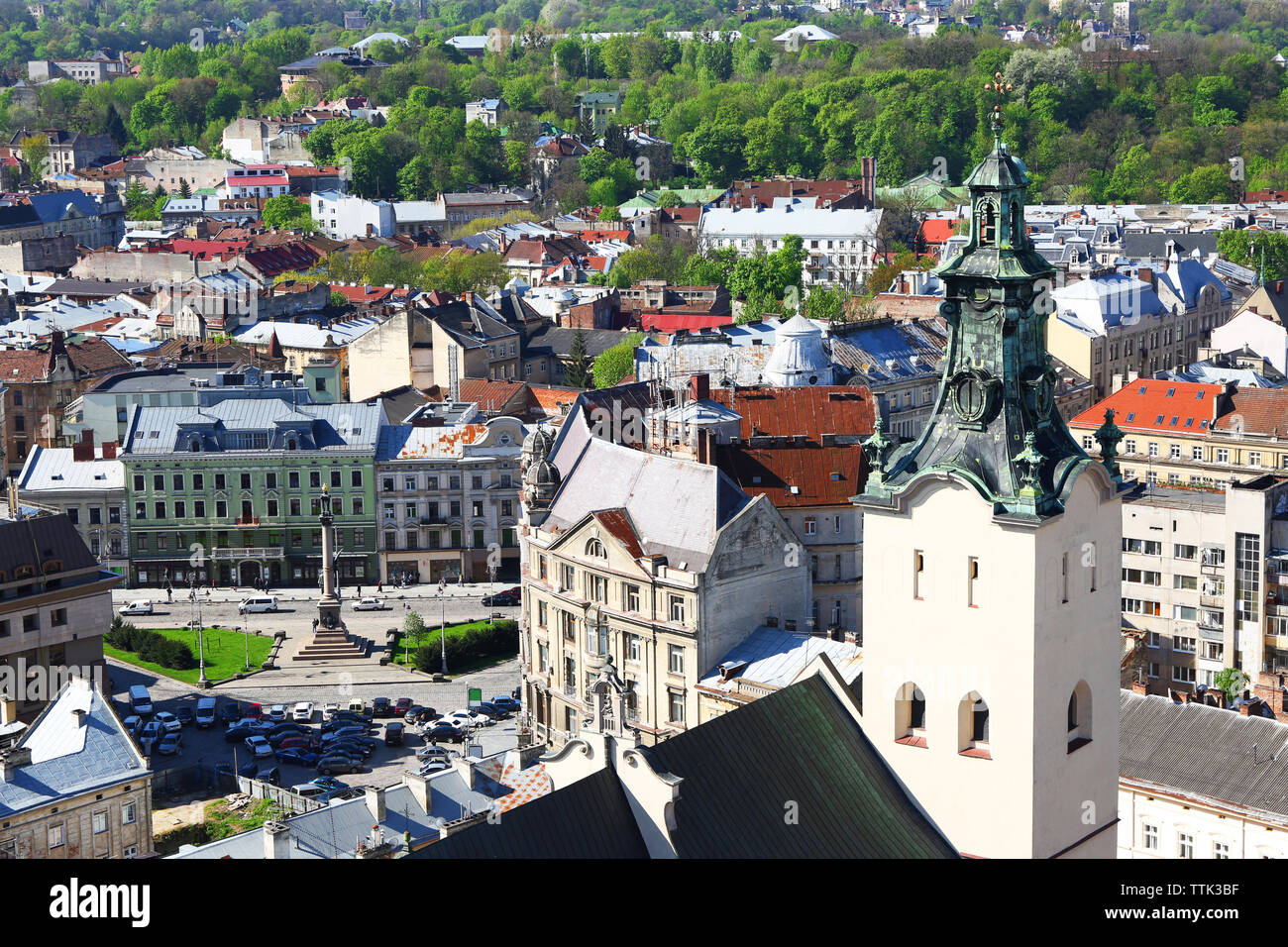 Lviv landmarks hi-res stock photography and images - Alamy