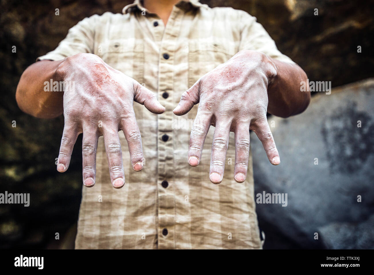 Messy campsite hi-res stock photography and images - Alamy