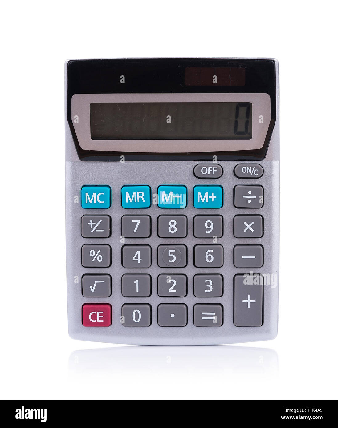 Electronic calculator device keyboard Cut Out Stock Images & Pictures ...