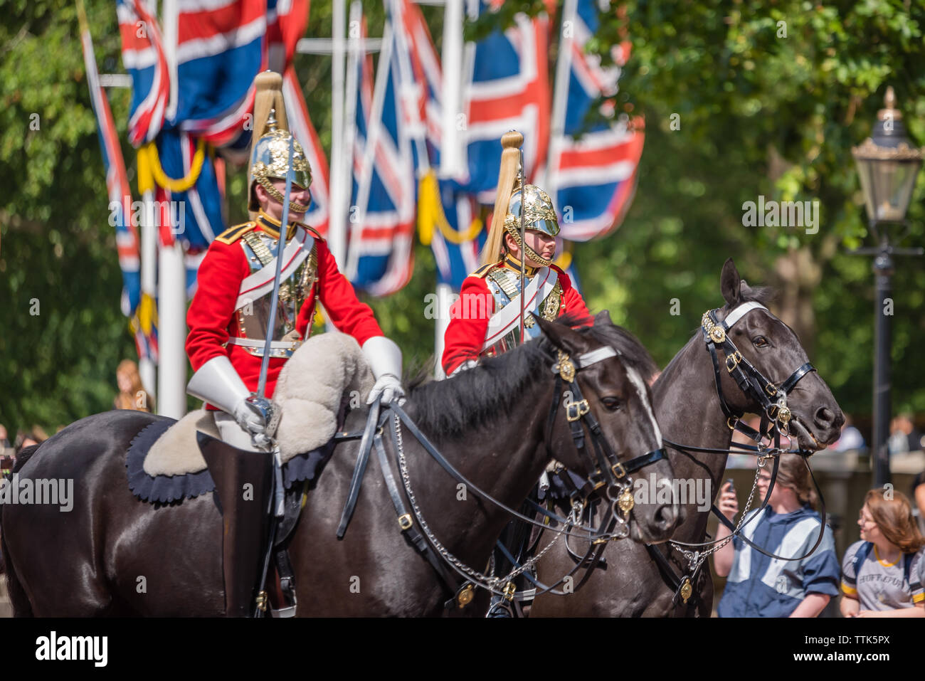 The Coldstream Guards Band in London Stock Photo - Alamy