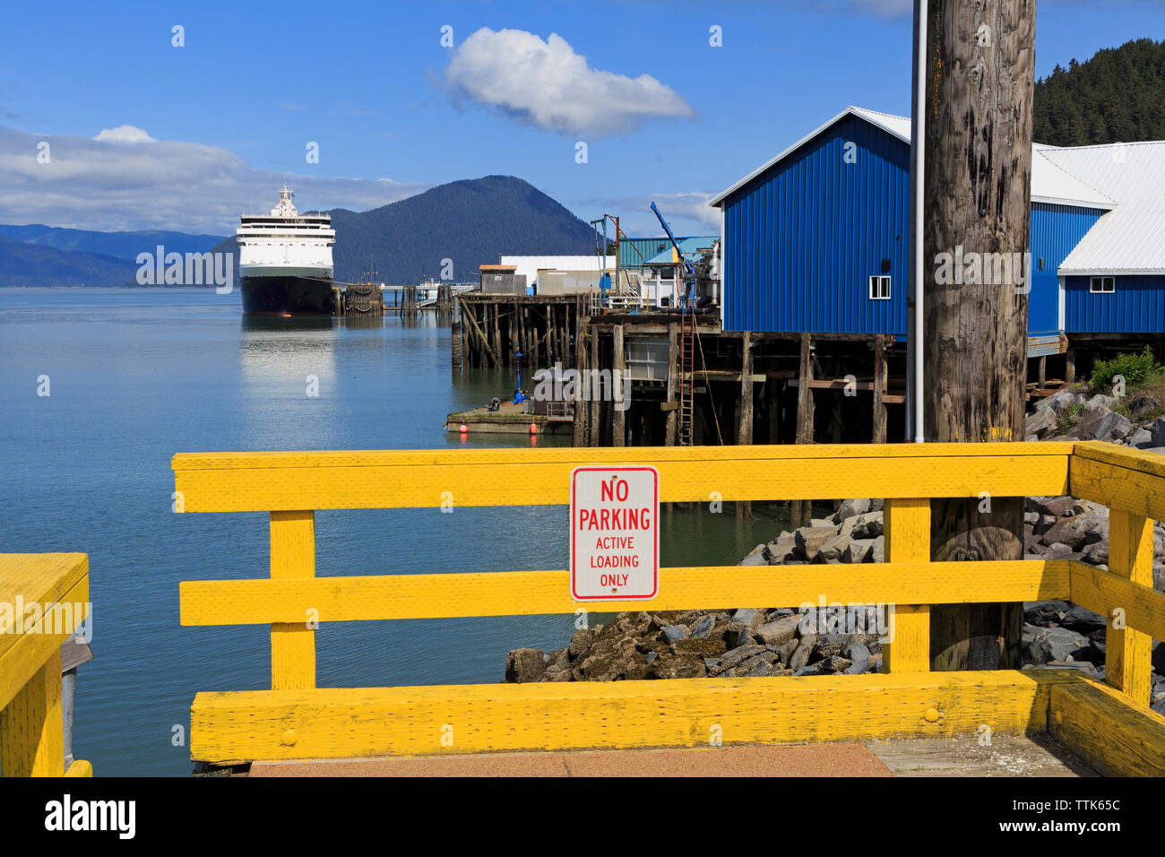 Trident Seafood Factory, Wrangel, Alaska, USA Stock Photo - Alamy