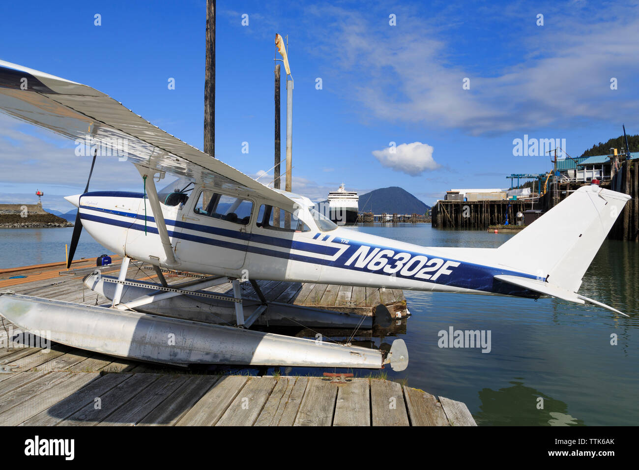Seaplane Float, Wrangel, Alaska, USA Stock Photo - Alamy