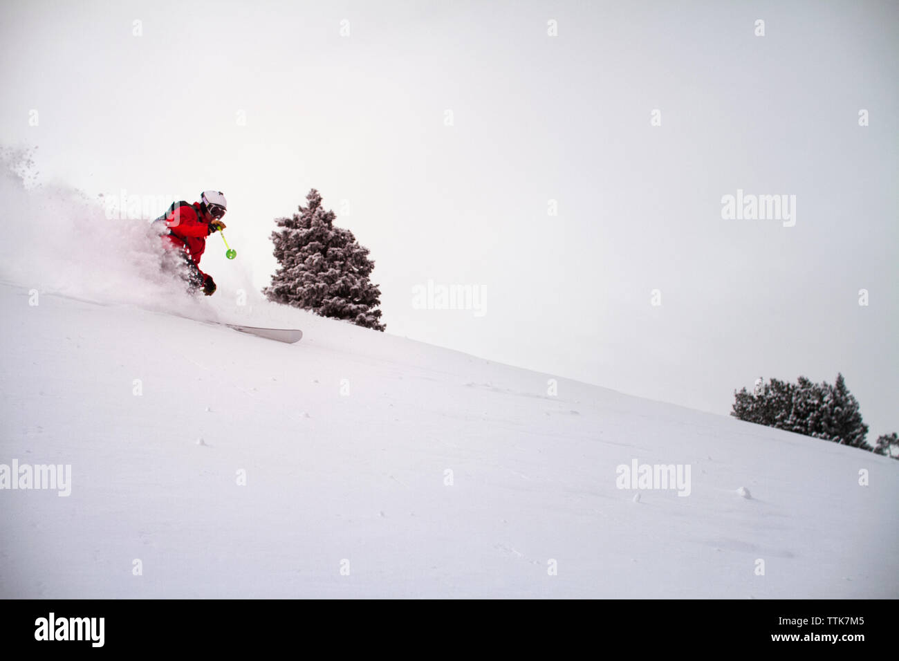 White slope snow hi-res stock photography and images - Alamy