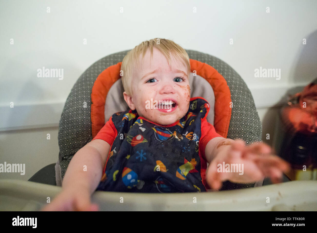 Toddler and tantrum and food hi-res stock photography and images - Alamy