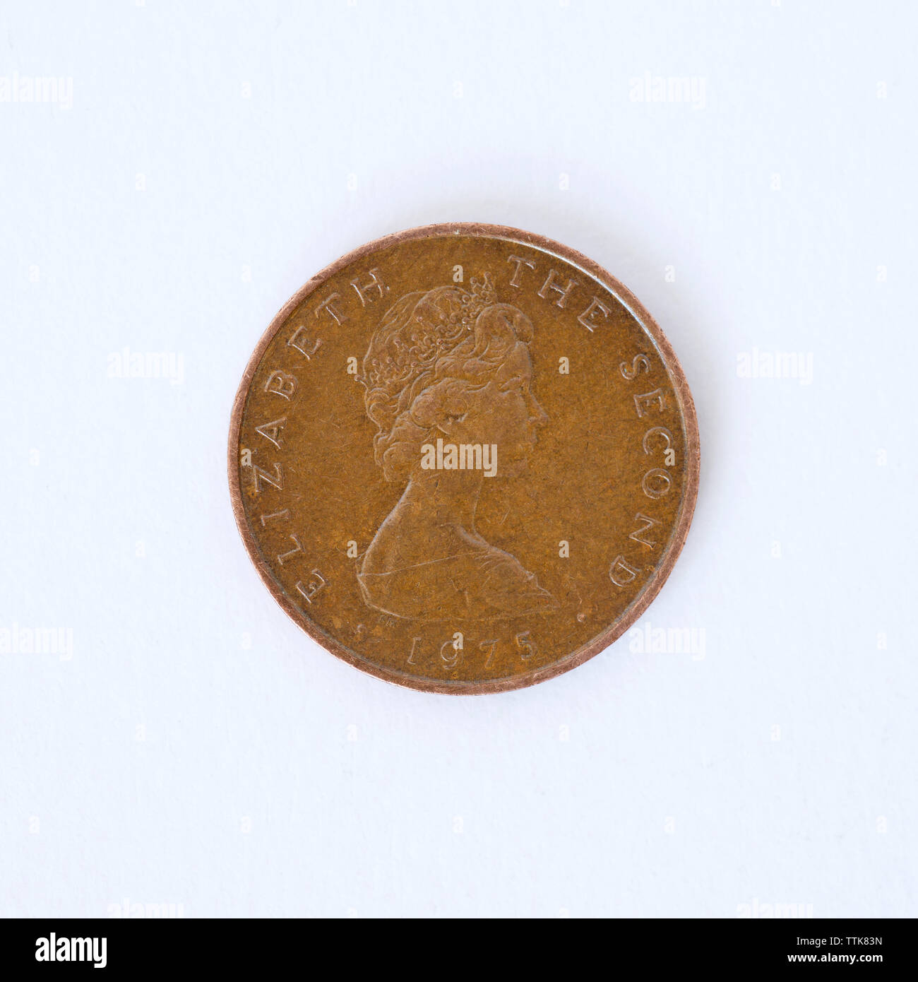 1 penny elizabeth ii hi-res stock photography and images - Alamy