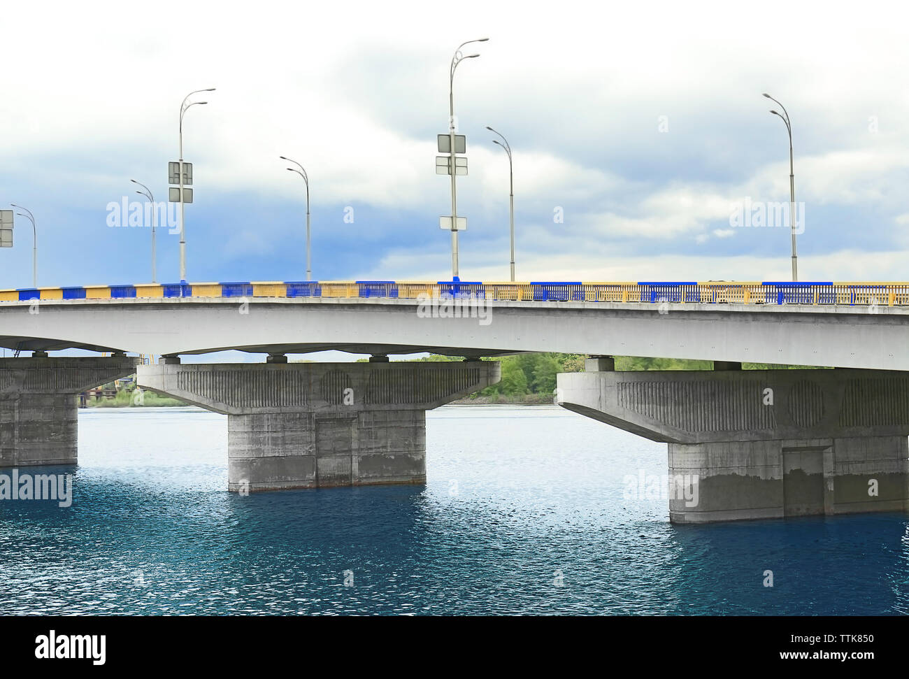 Bridge over water Stock Photo - Alamy