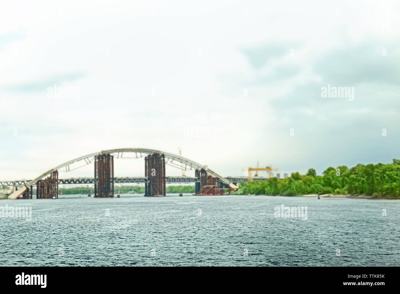 Bridge over water Stock Photo - Alamy