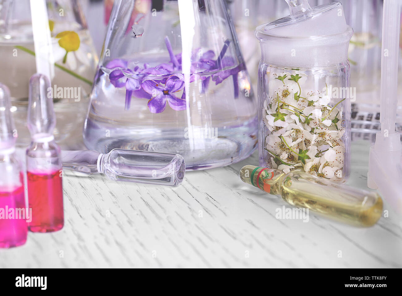 Process of making perfumes Stock Photo - Alamy