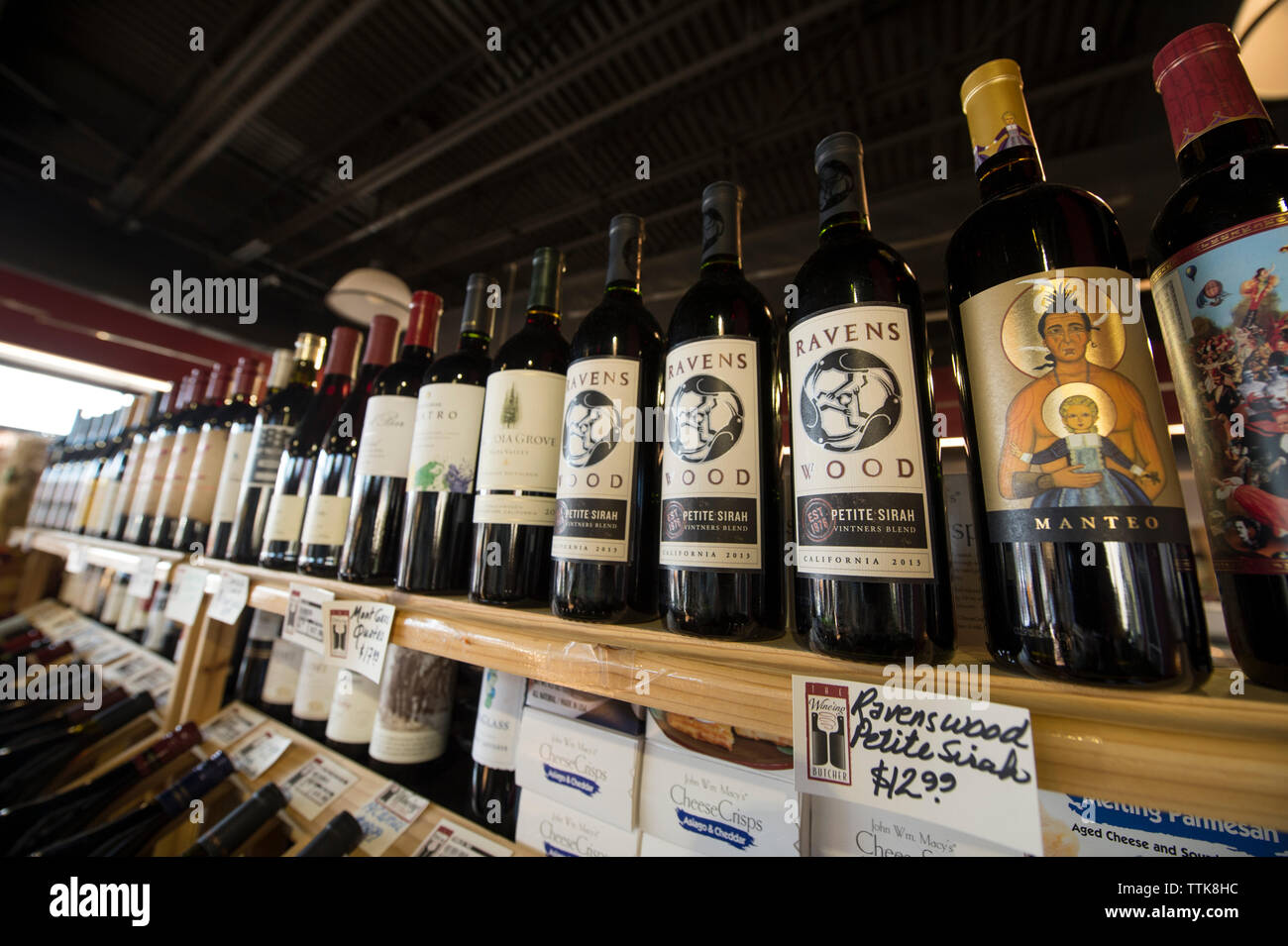 UNITED STATES - November 23, 2015: The showroom at "The Wine'ing ...