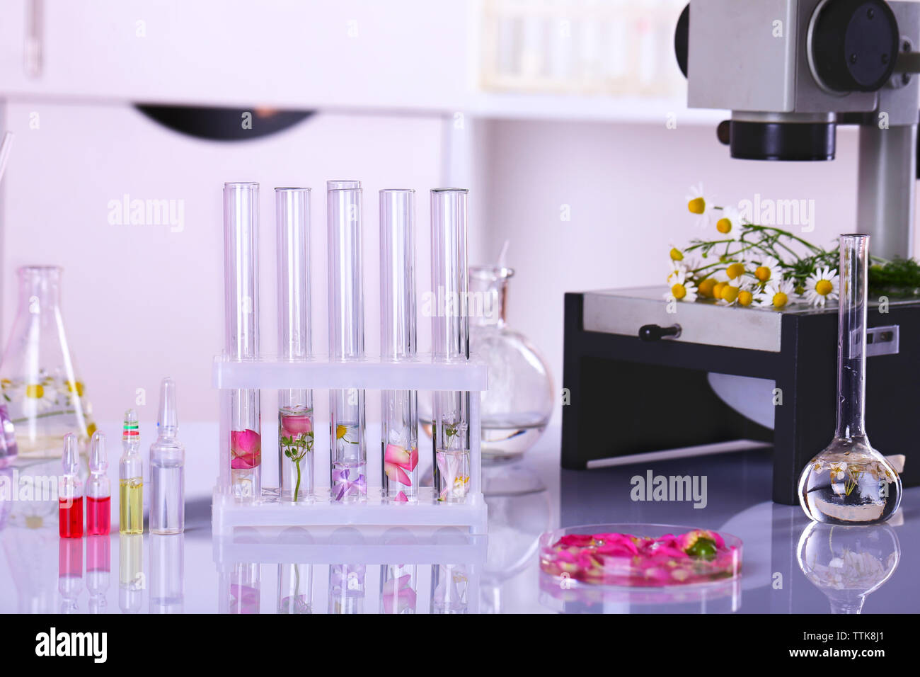 Process of making perfumes Stock Photo - Alamy