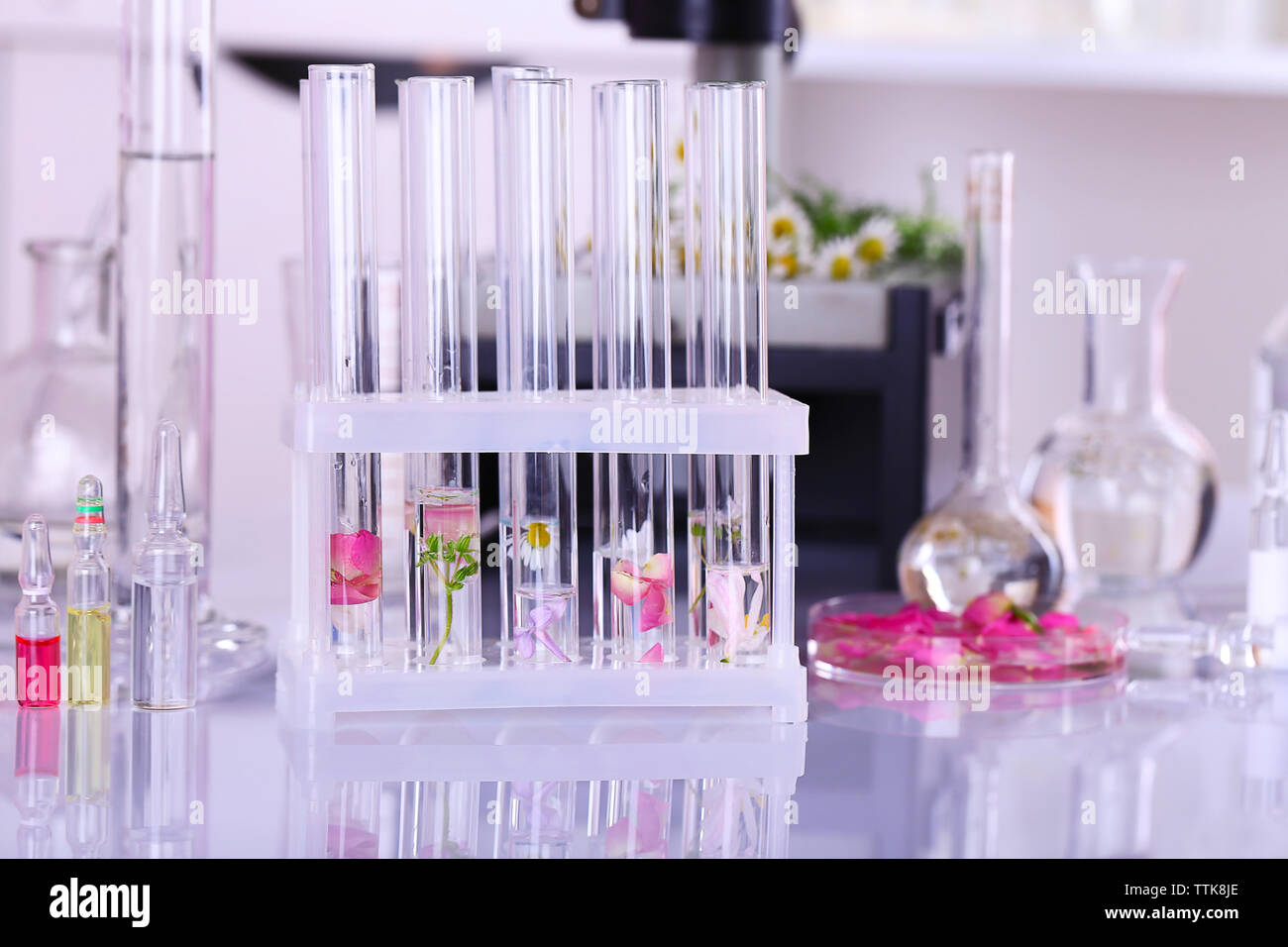 Process of making perfumes Stock Photo - Alamy