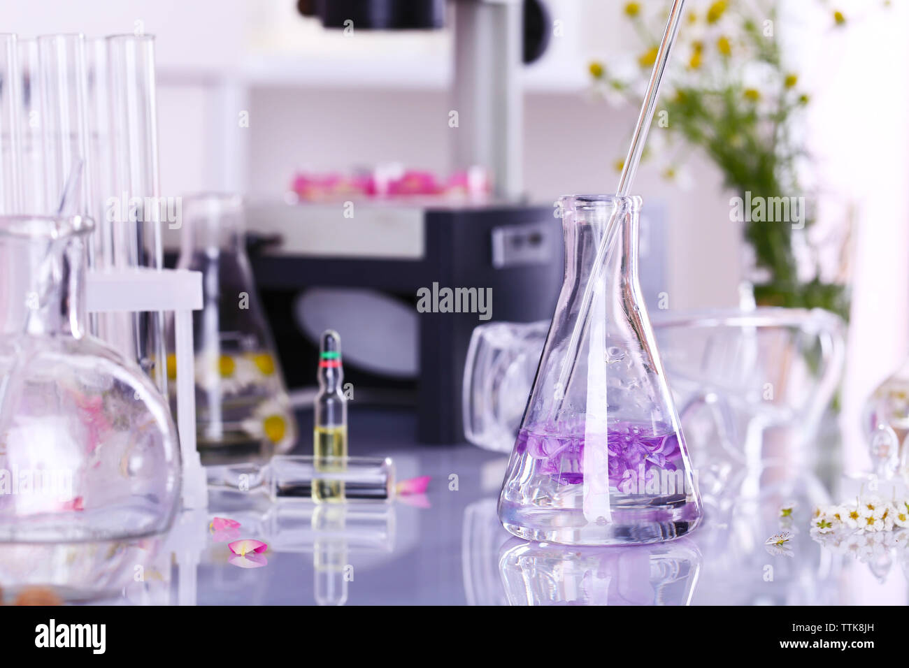 Process of making perfumes Stock Photo - Alamy