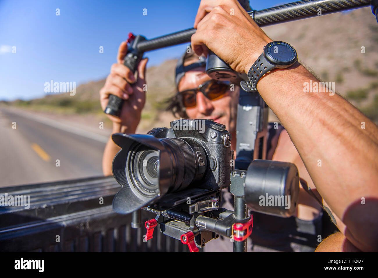 Handheld stabilizer hi-res stock photography and images - Alamy