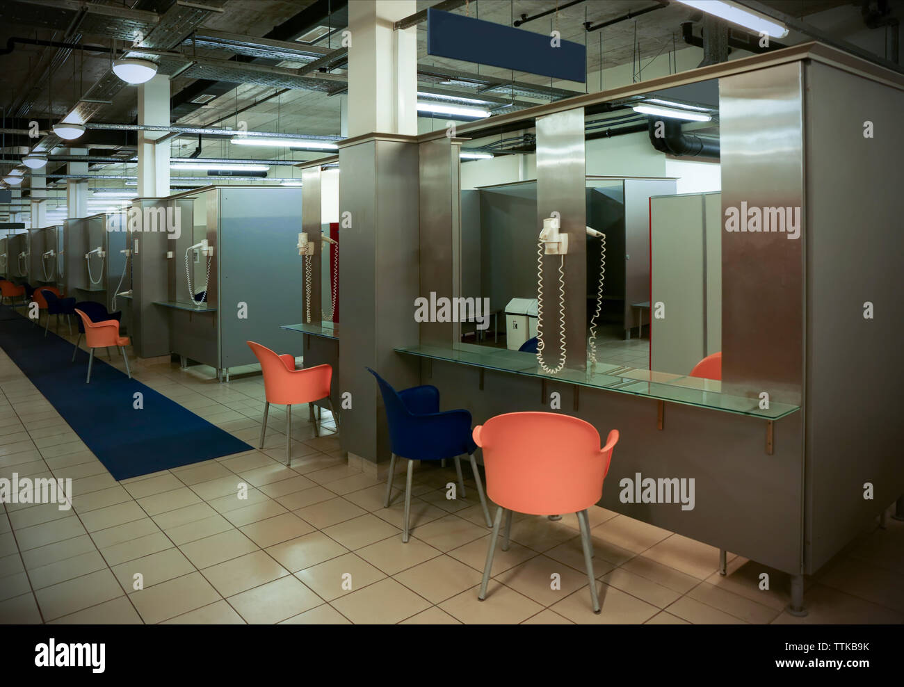 Locker chair hi-res stock photography and images - Alamy