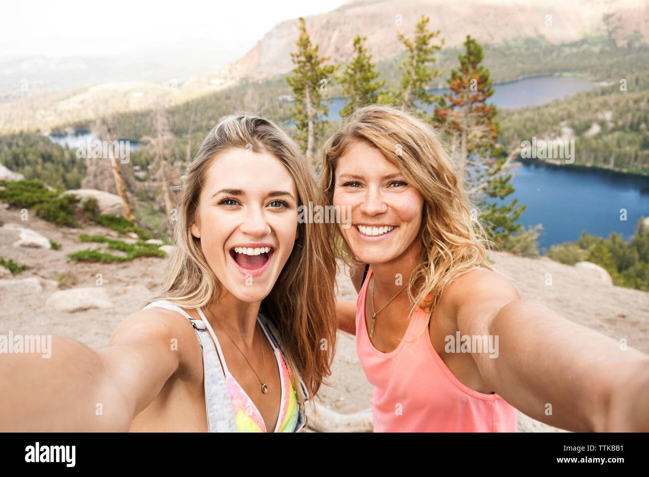 Portrait with mountains hi-res stock photography and images - Alamy