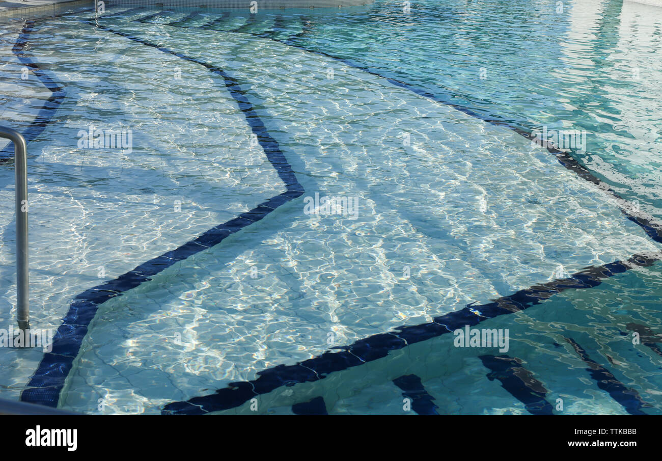 Huge swimming pool in the hotel Stock Photo - Alamy