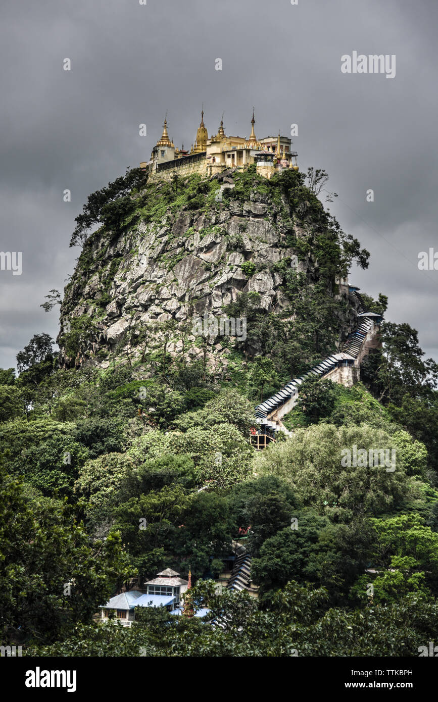 Mount popa monastery hi-res stock photography and images - Alamy