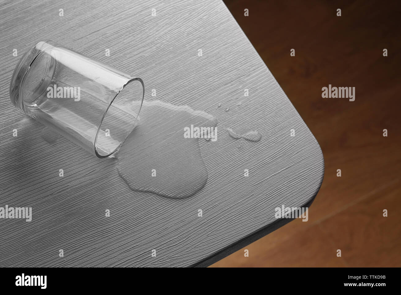 Spilled water top view hi-res stock photography and images - Alamy