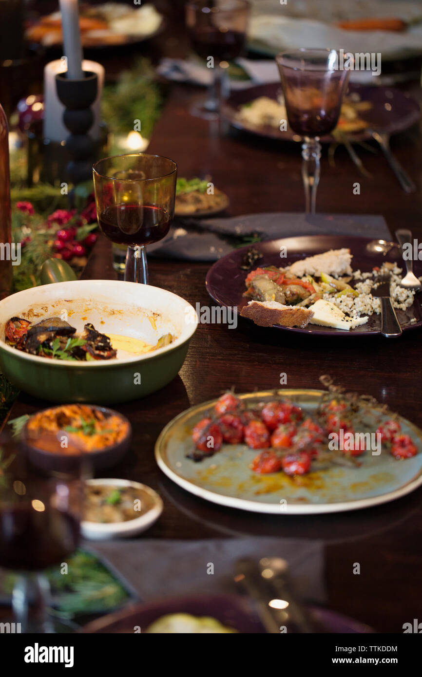 Alcohol on table at home hi-res stock photography and images - Alamy