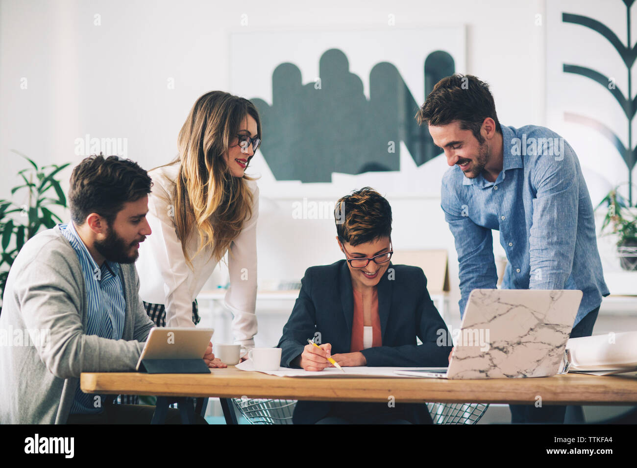 People planning hi-res stock photography and images - Alamy