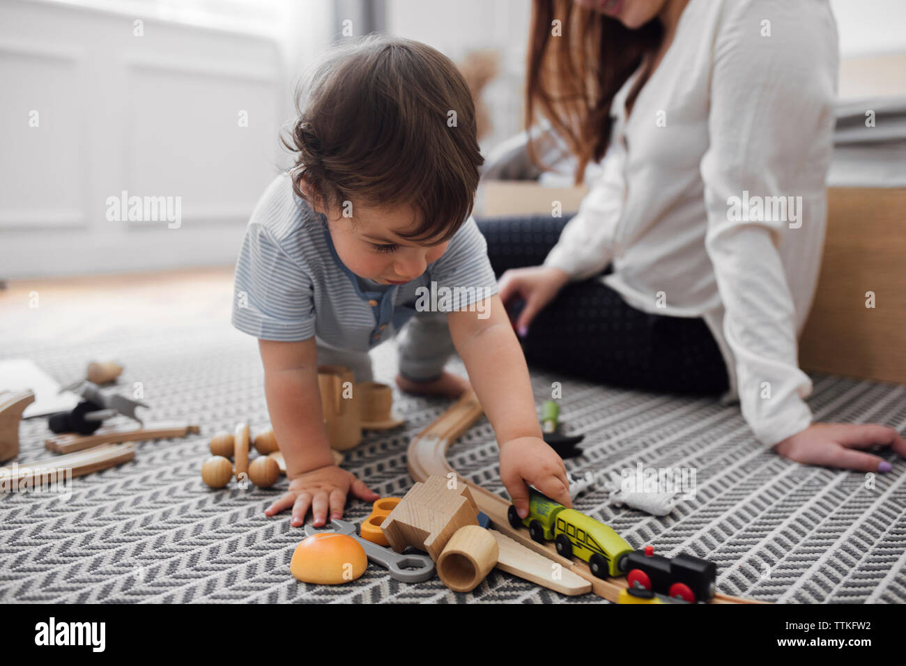 Train baby hi-res stock photography and images - Alamy