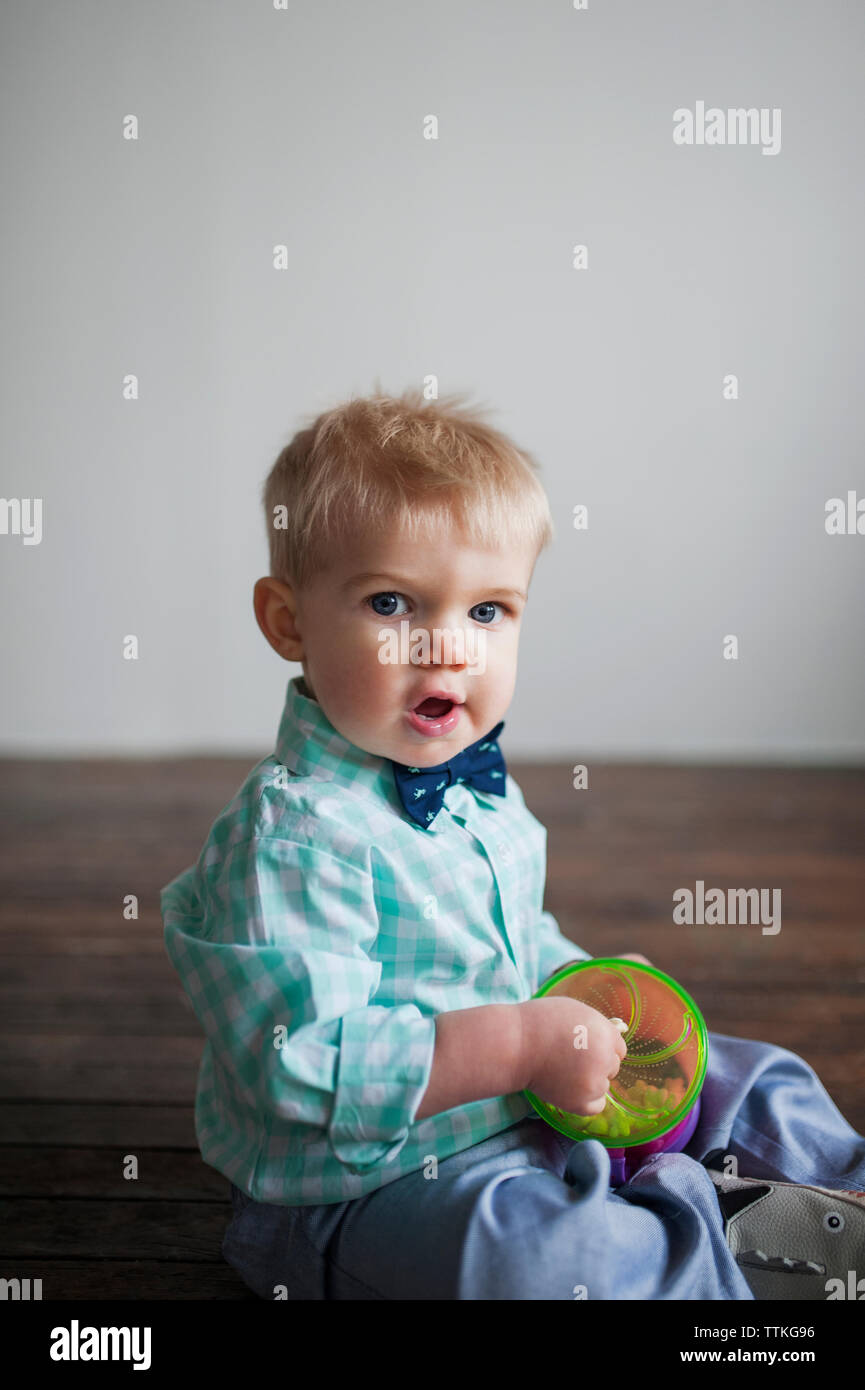 Baby boy sitting on hi-res stock photography and images - Alamy