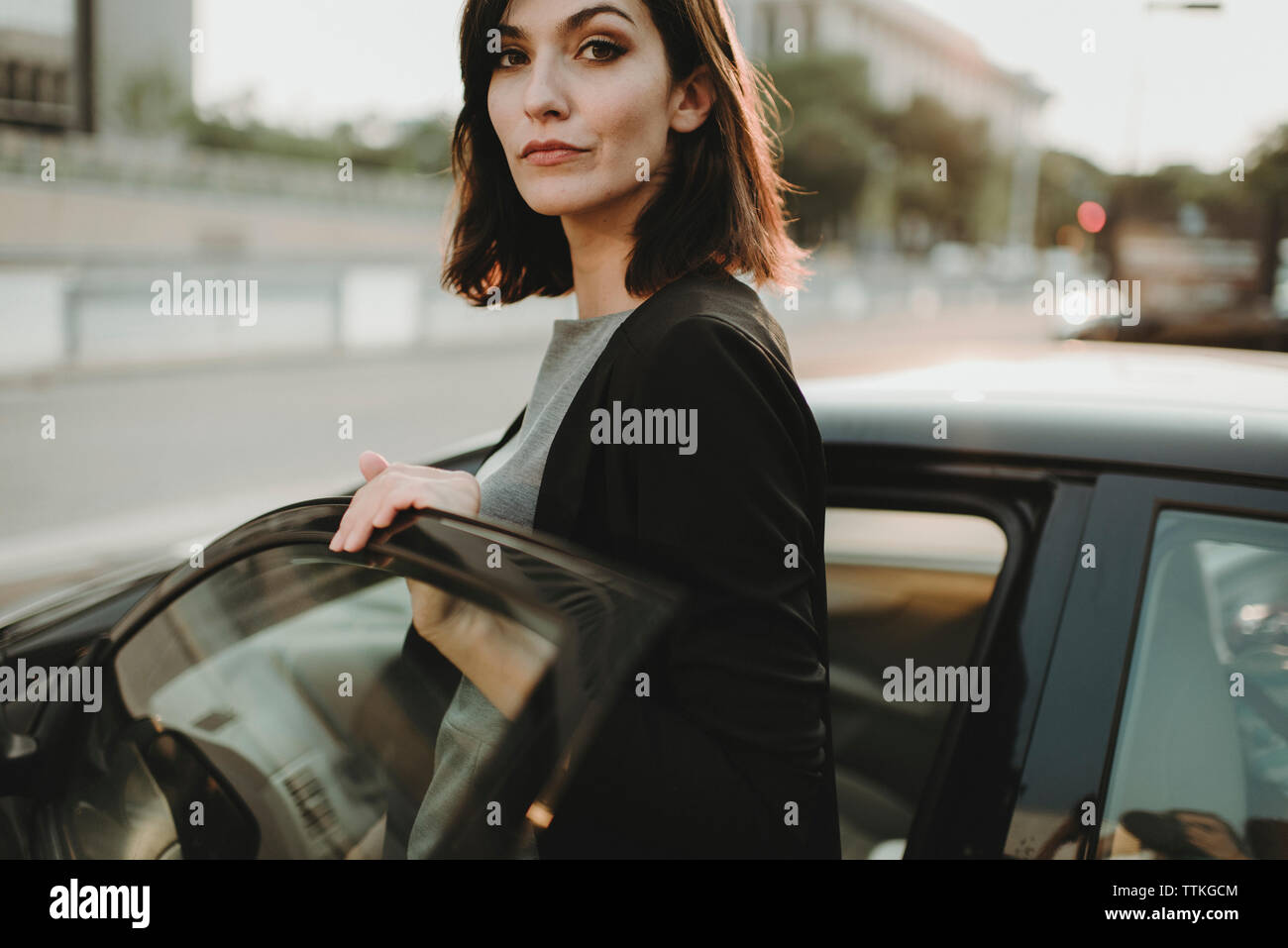 Woman boarding hi-res stock photography and images - Alamy