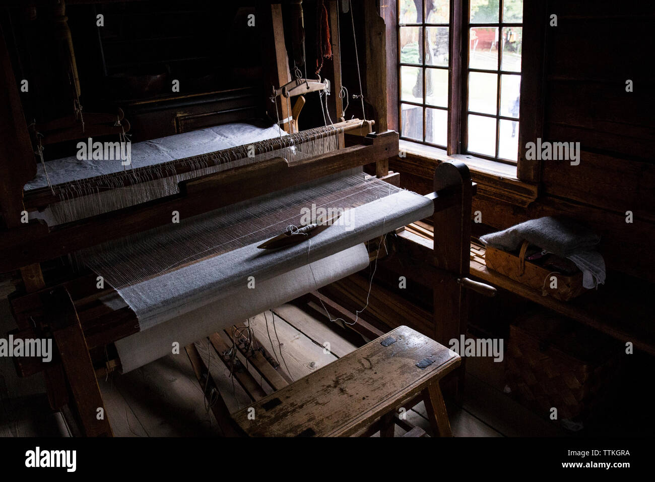 Weaving industry hi-res stock photography and images - Alamy
