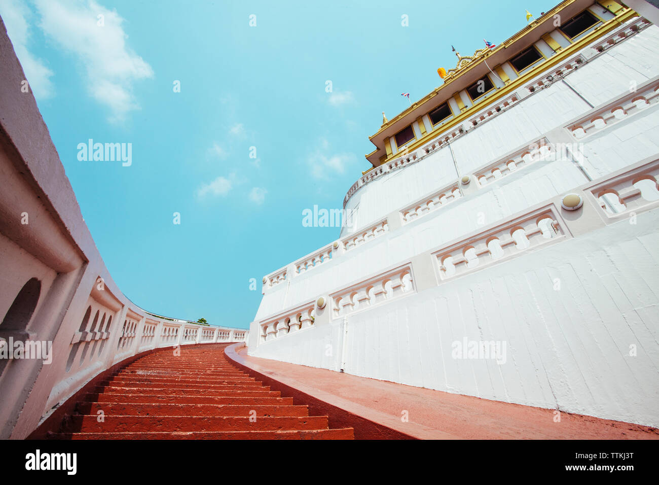 View staircases leading temple hi-res stock photography and images - Alamy