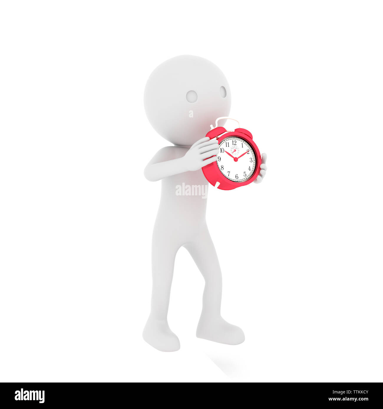 3d render alarm clock hi-res stock photography and images - Alamy