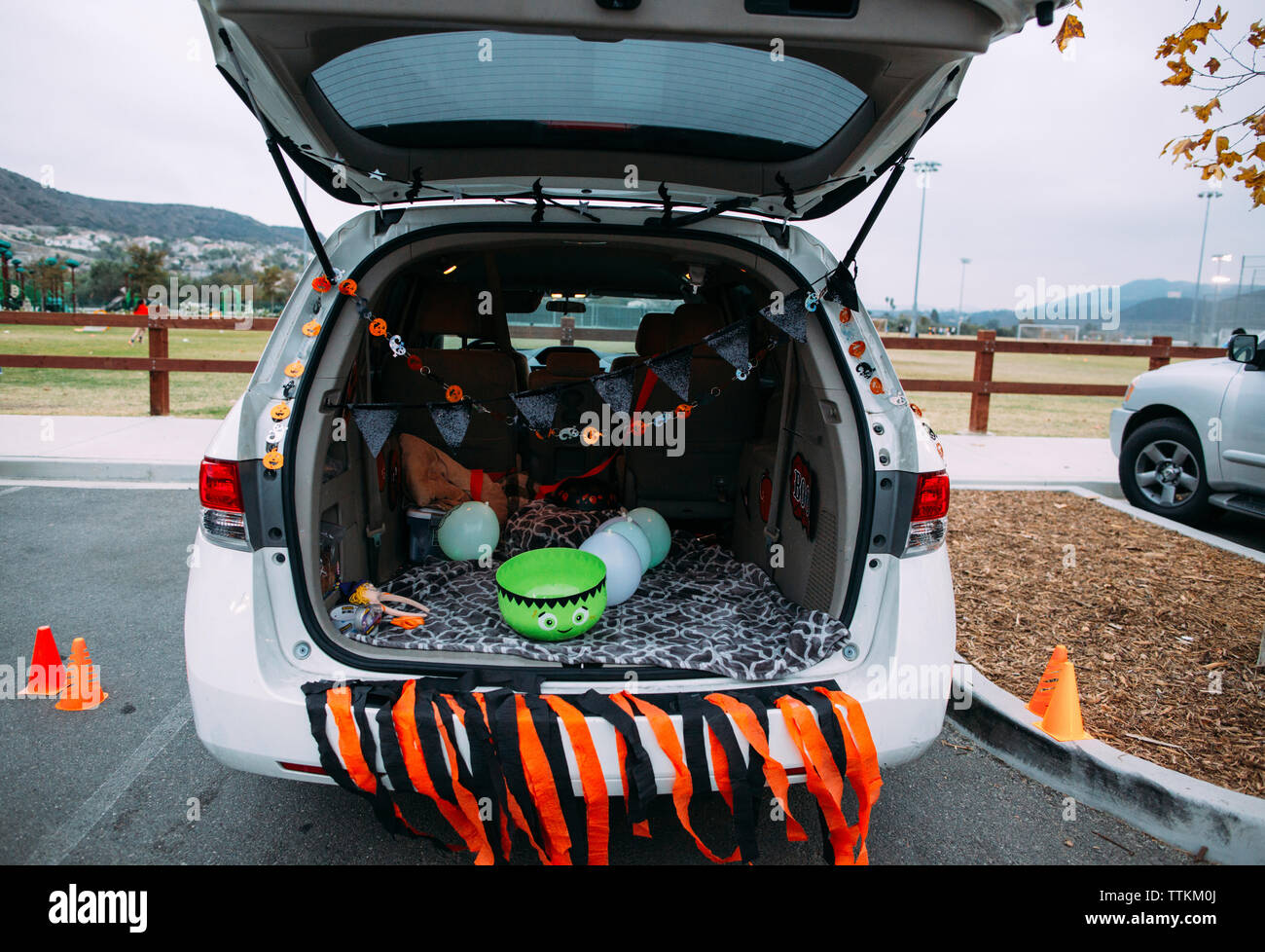 Trunk decorated hi-res stock photography and images - Alamy