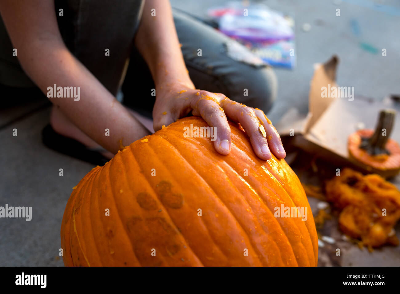 Remove the seeds hi-res stock photography and images - Alamy