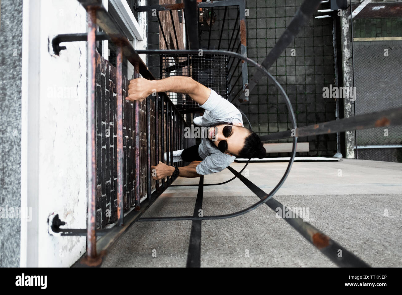 Old man ladder hi-res stock photography and images - Alamy