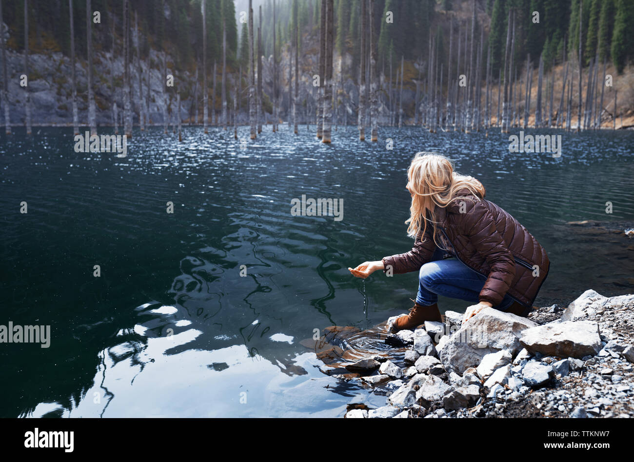 Scooping water hi-res stock photography and images - Alamy