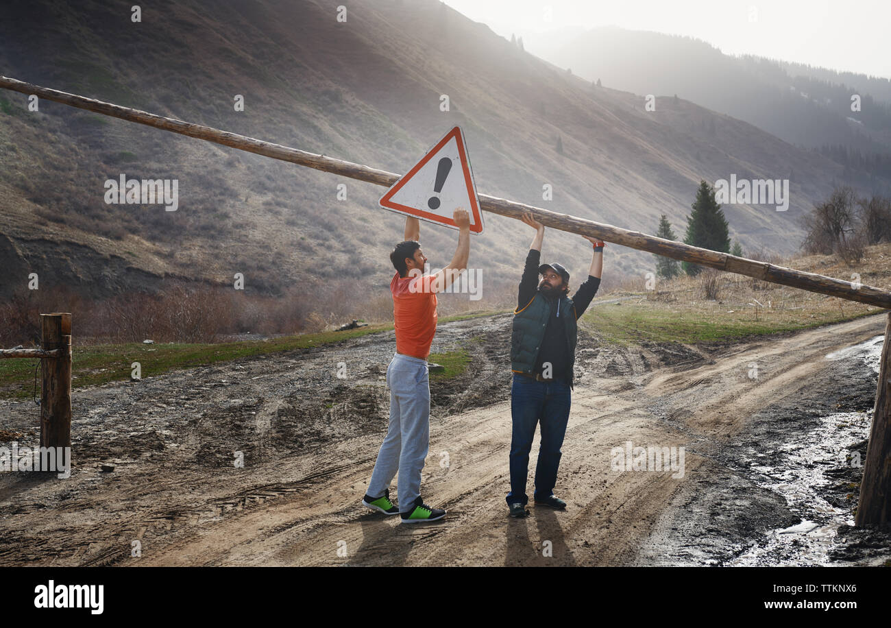 Opening gate men hi-res stock photography and images - Alamy
