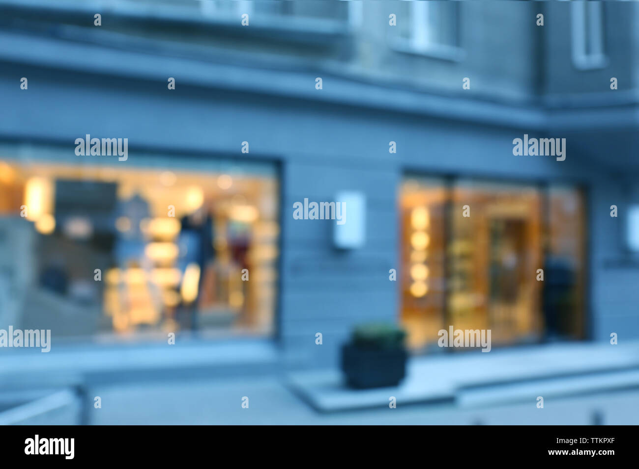 View of fashion store Stock Photo - Alamy
