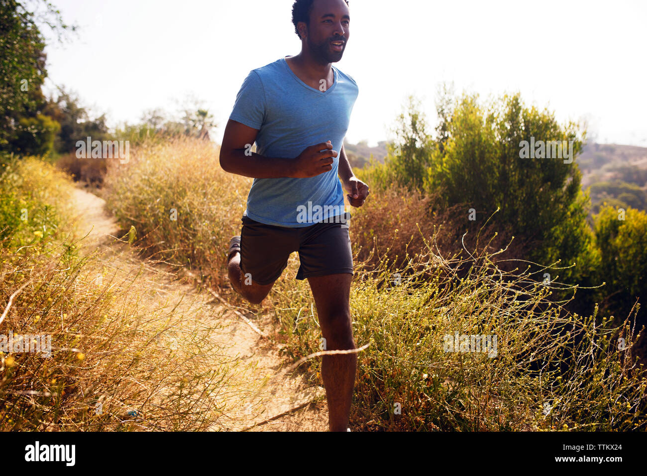 Man grassy field hi-res stock photography and images - Alamy