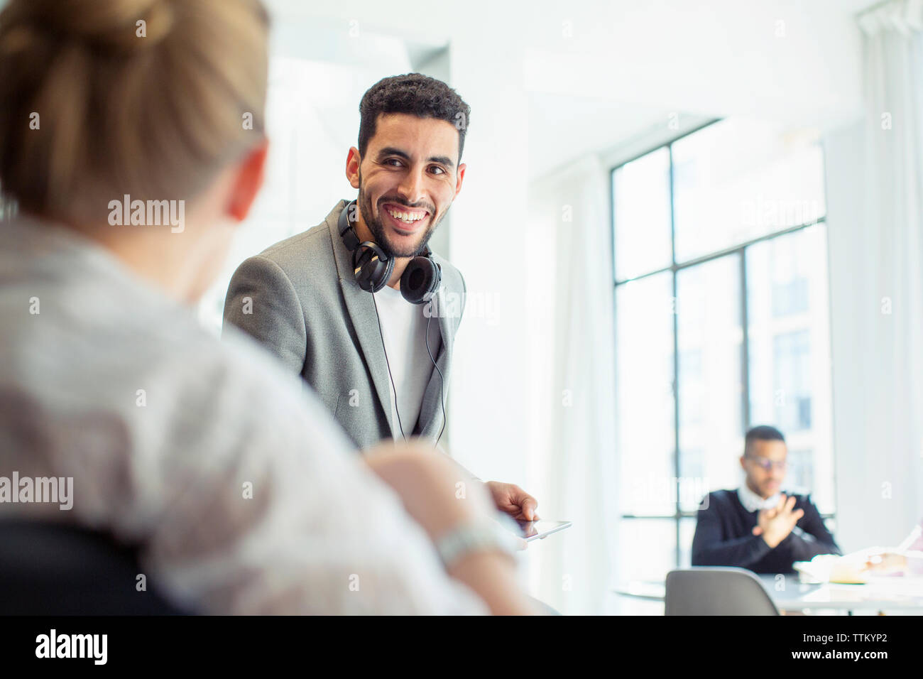 Business colleagues businessmen businesswoman men hi-res stock photography and images - Alamy