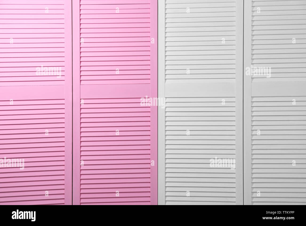 Color folding screen Stock Photo - Alamy