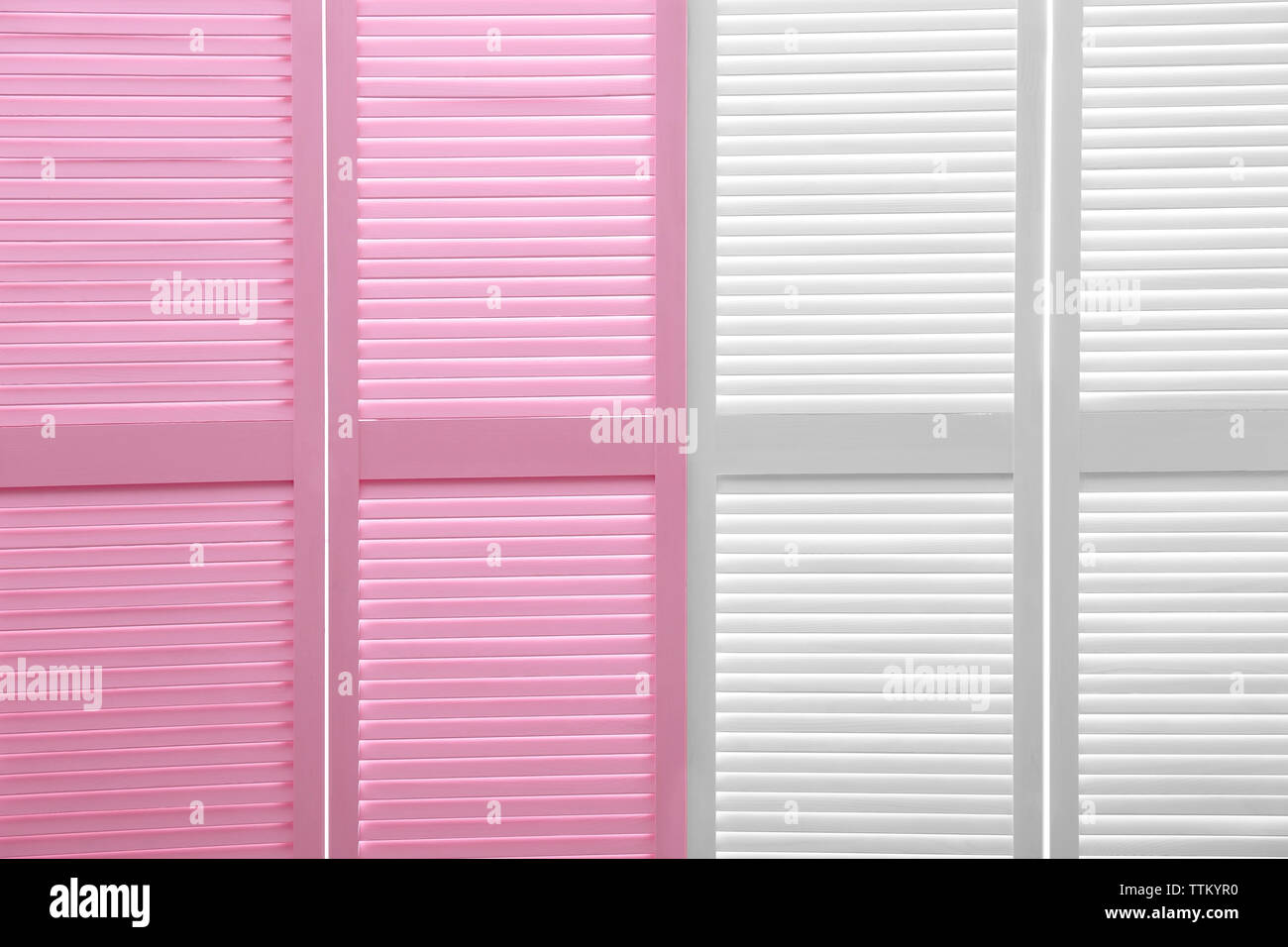 Color folding screen Stock Photo - Alamy