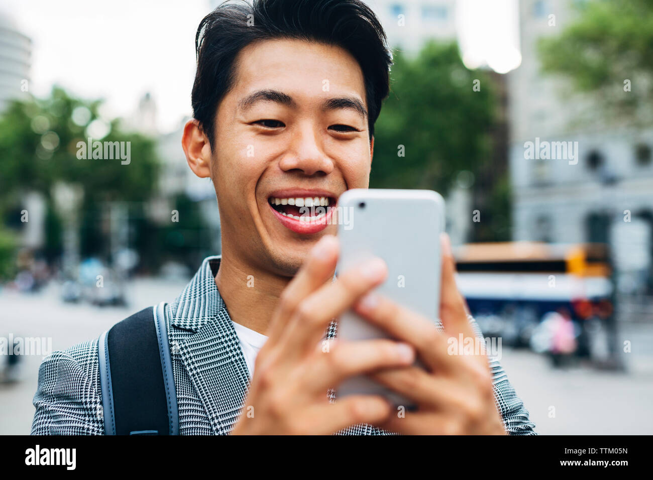 Selfie video calling hi-res stock photography and images - Alamy