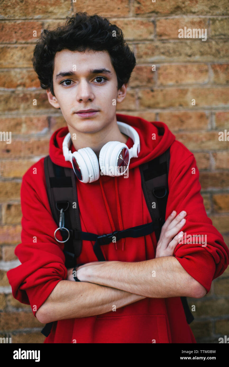Confident Teen Boy