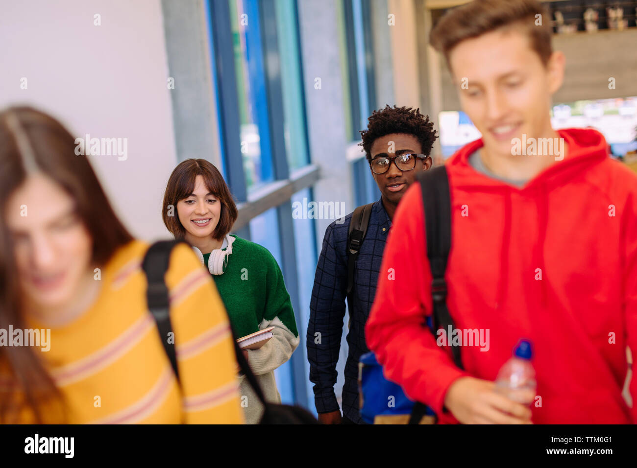 Old library corridor hi-res stock photography and images - Alamy