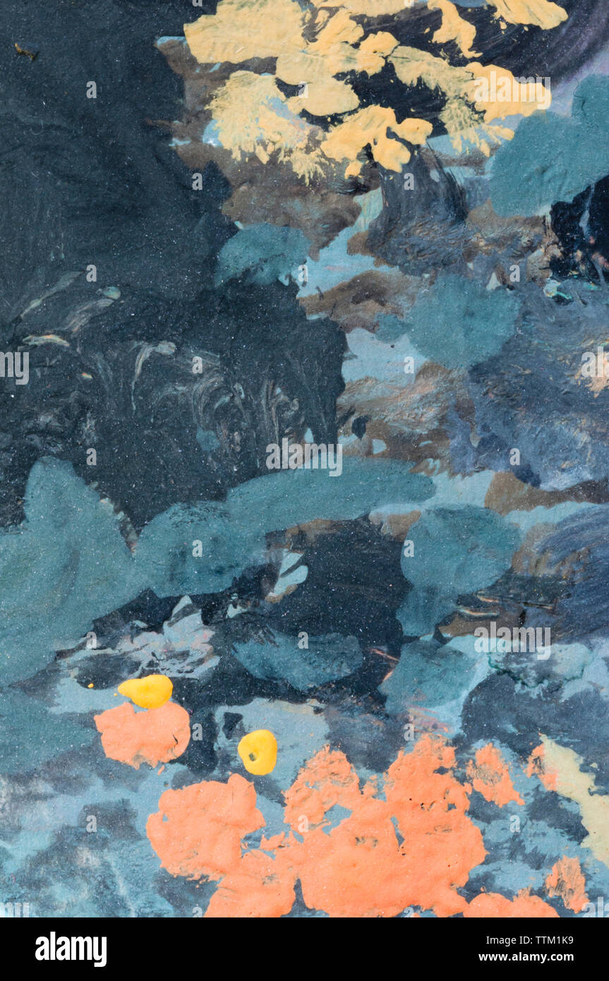 Grey yellow abstract painting hi-res stock photography and images - Alamy